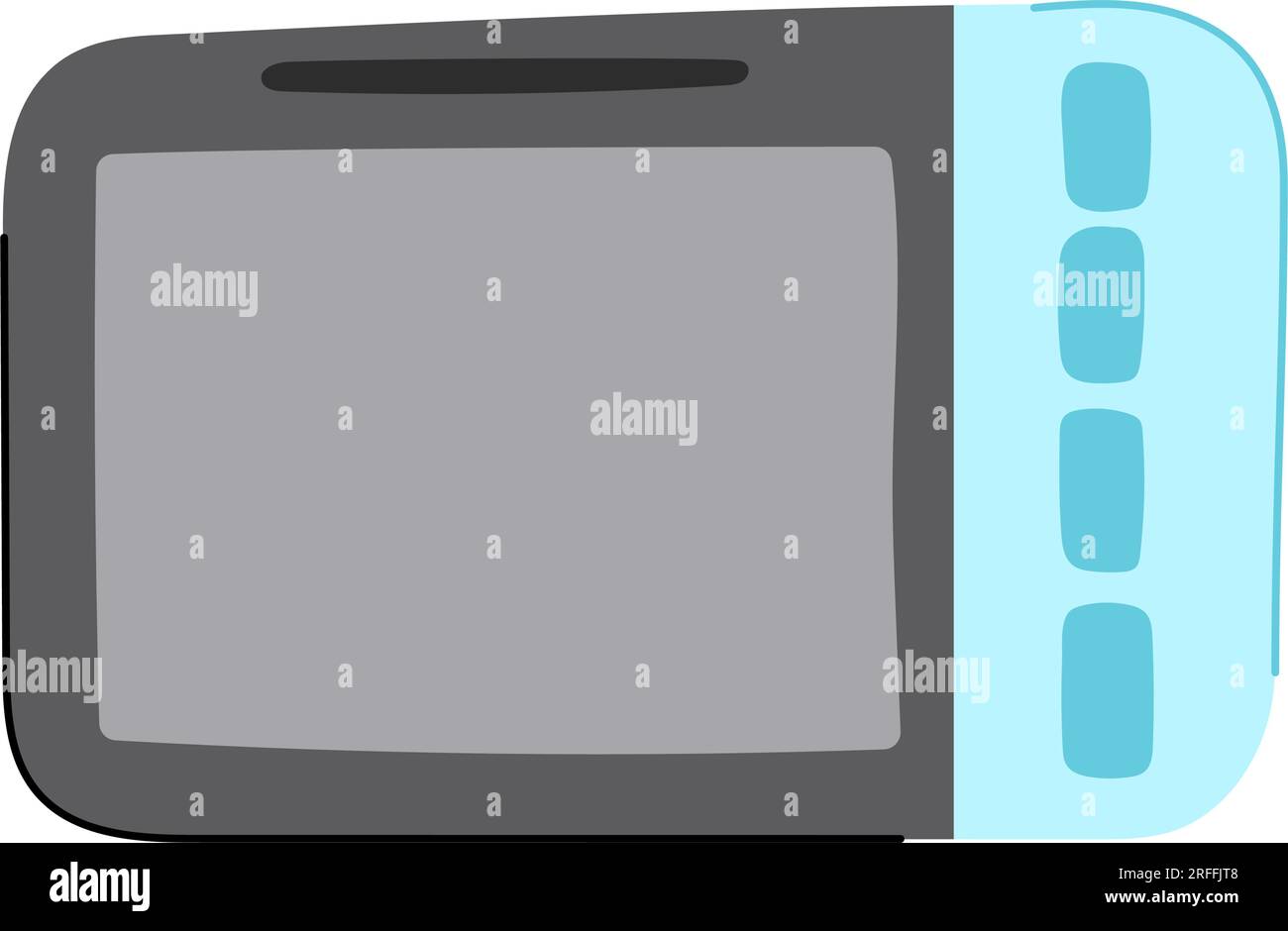 home baby monitor cartoon vector illustration Stock Vector Image & Art ...