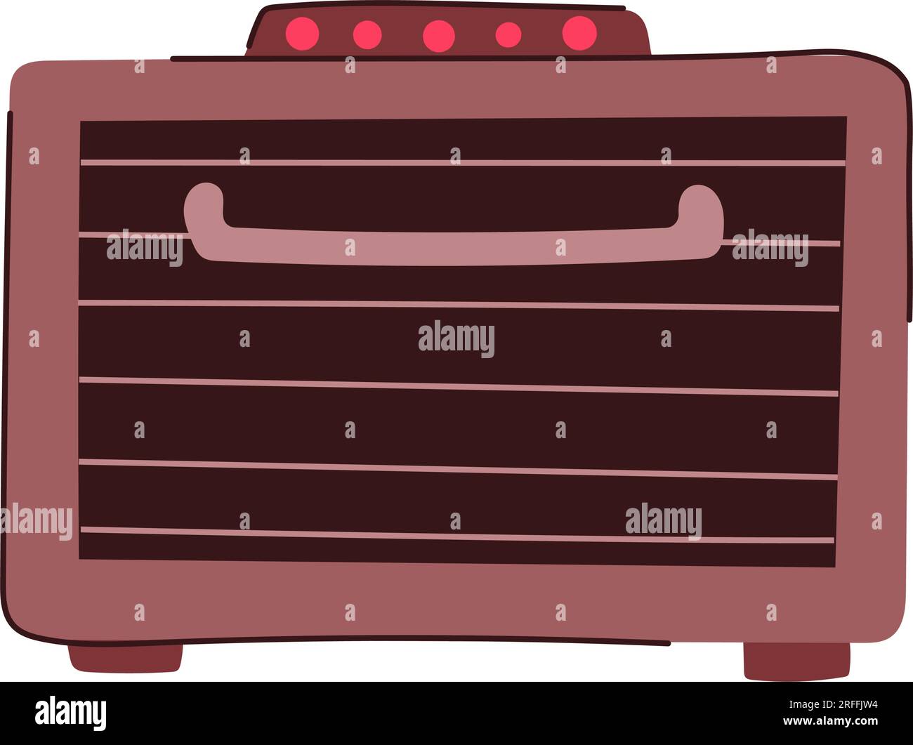 summer dehydrator food cartoon vector illustration Stock Vector Image ...