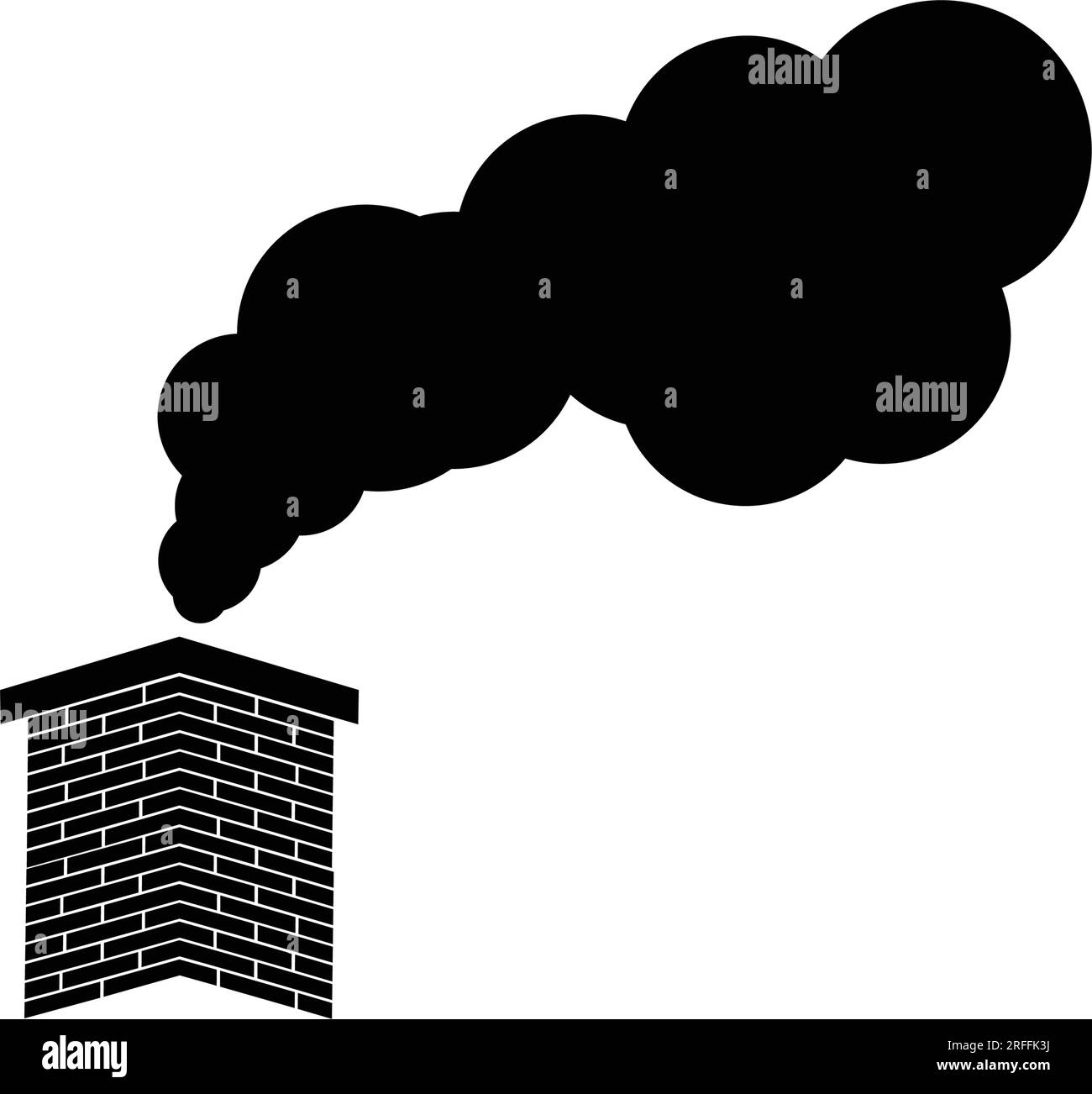 chimney icon vector illustration symbol design Stock Vector Image & Art ...