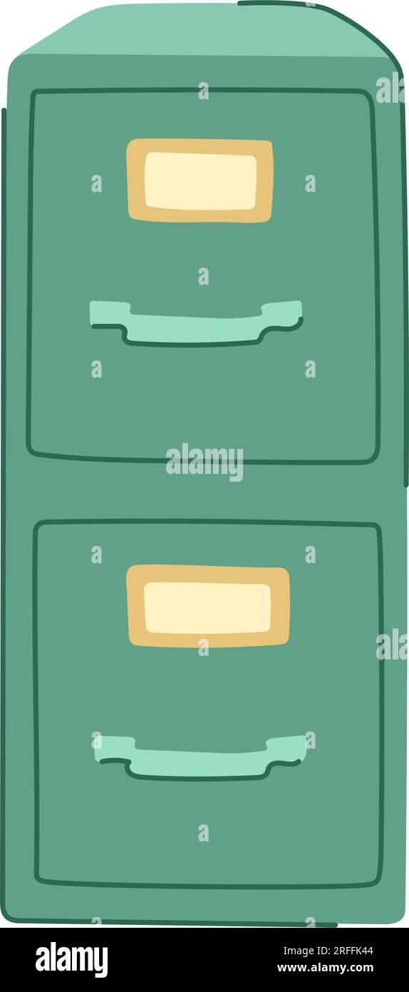 File Cabinet Cartoon