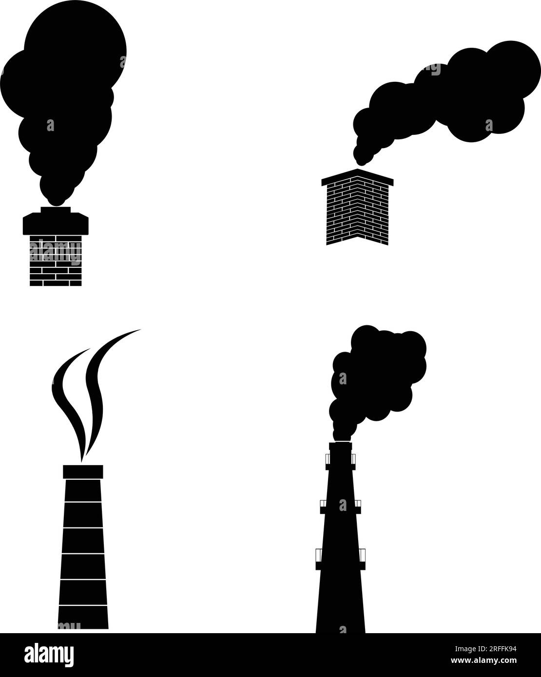 chimney icon vector illustration symbol design Stock Vector Image & Art ...