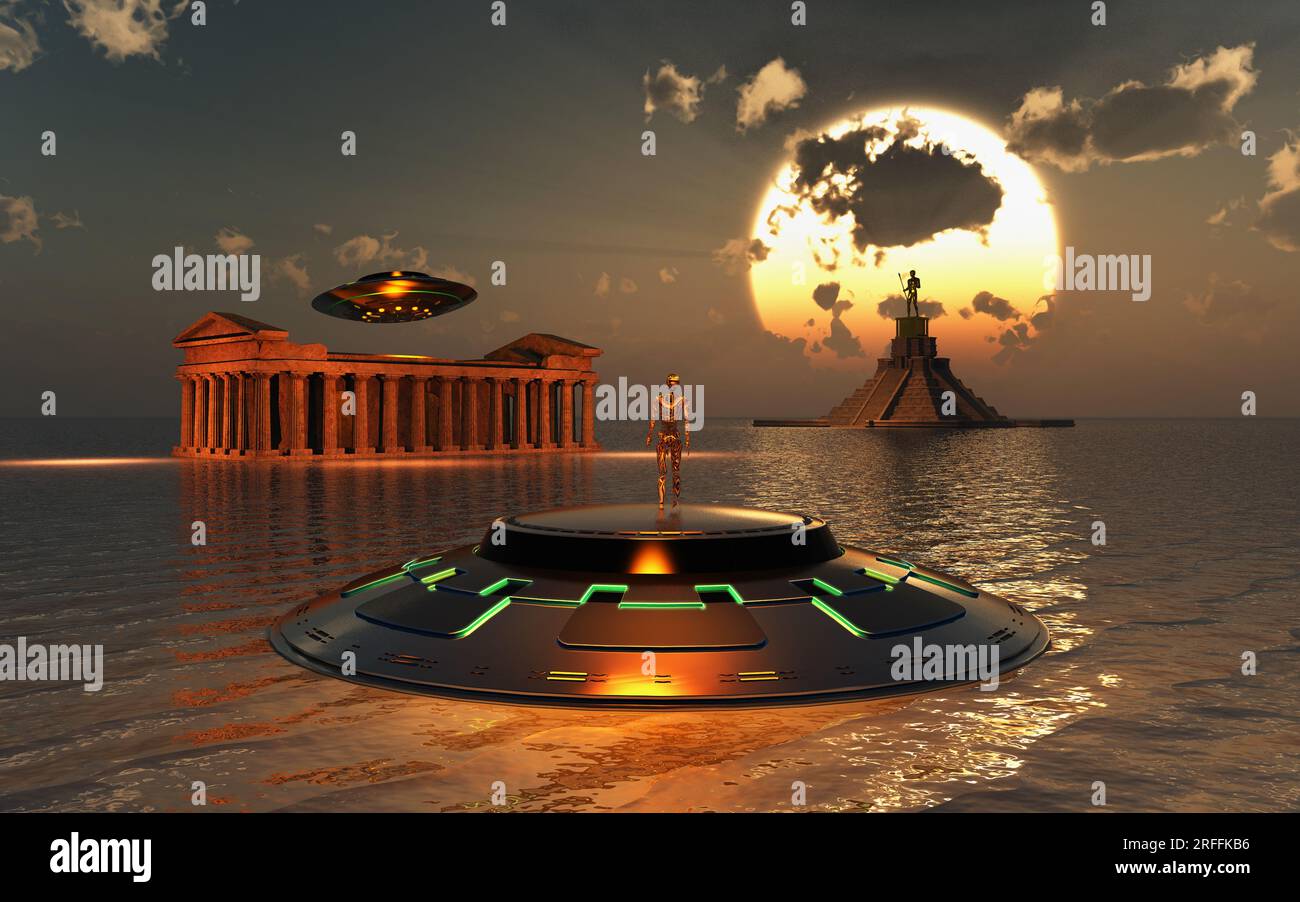 Atlantis myth hi-res stock photography and images - Alamy