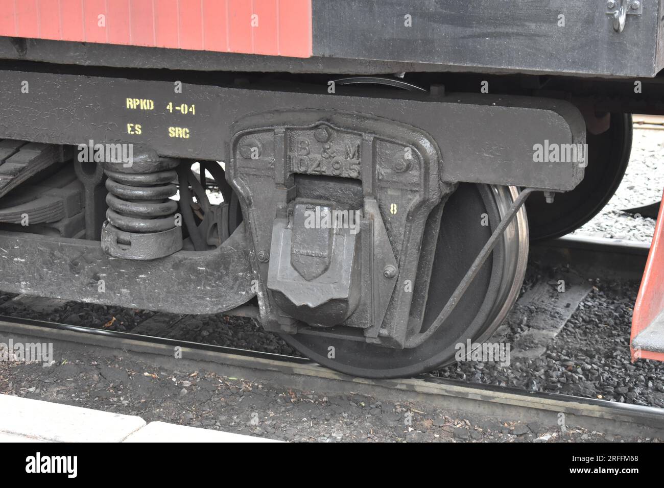 Truck on railroad tracks hi-res stock photography and images - Alamy