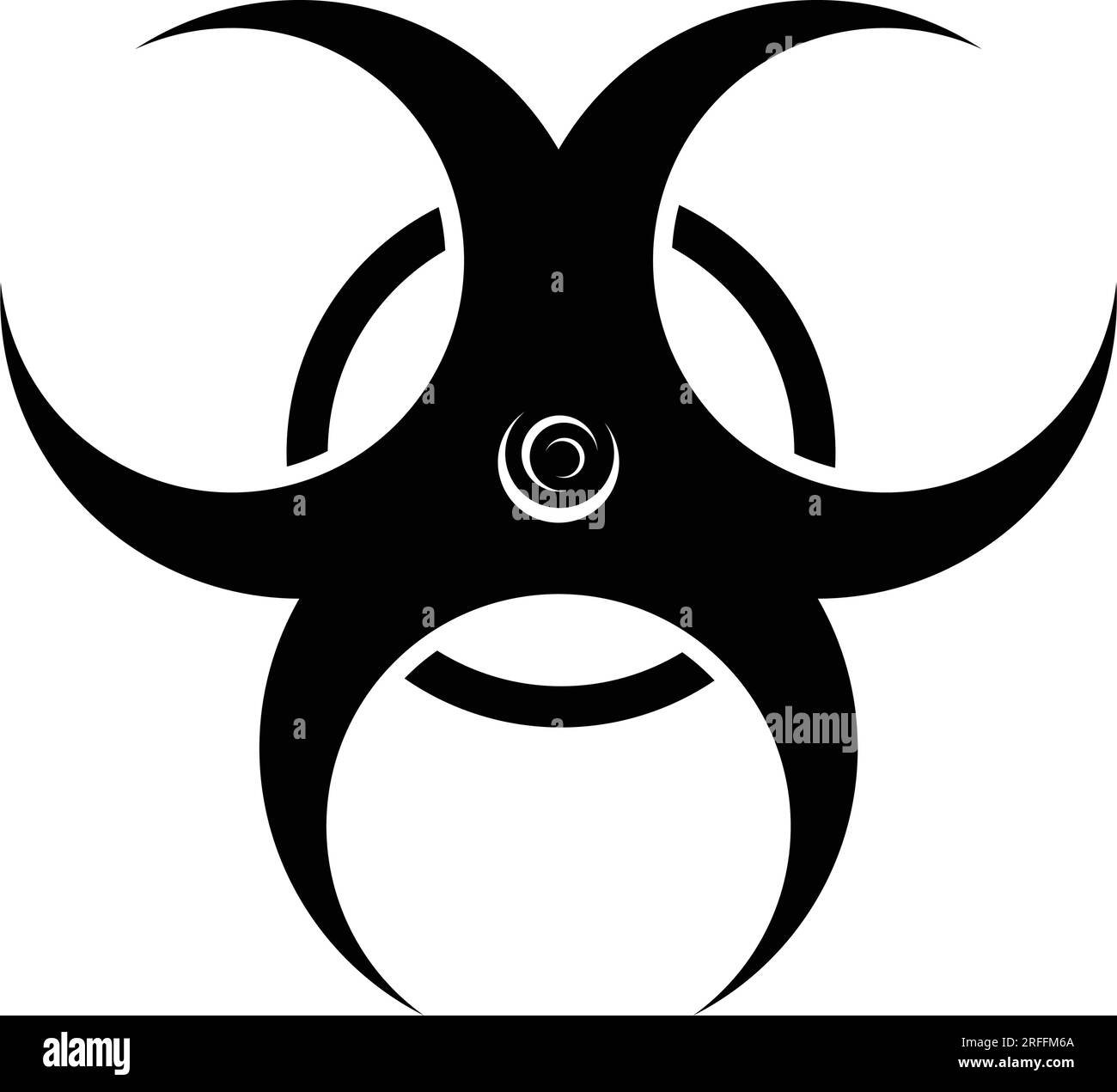 Biohazard symbol vector vectors hi-res stock photography and images - Alamy