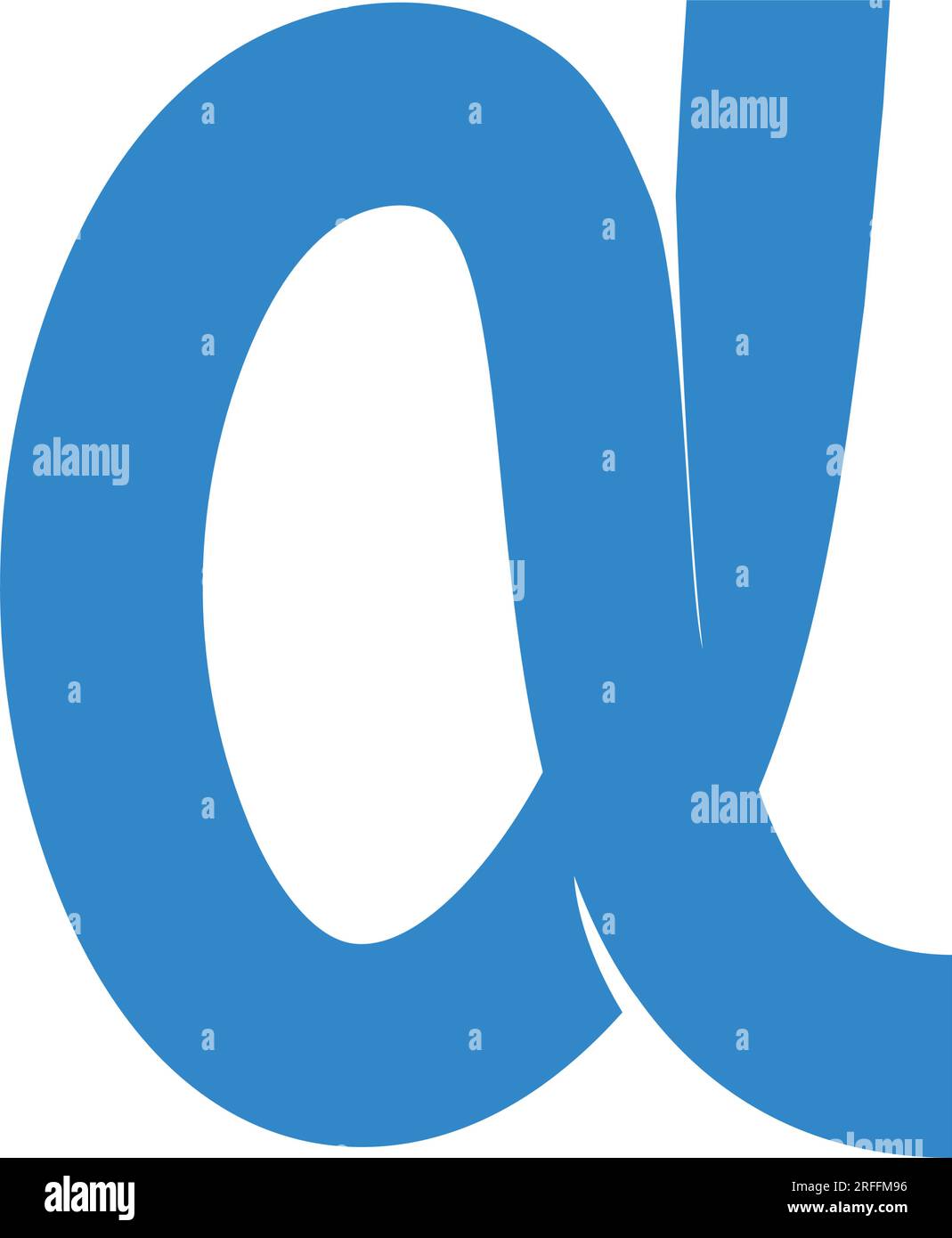 Alpha icon vector vectors hi-res stock photography and images - Alamy