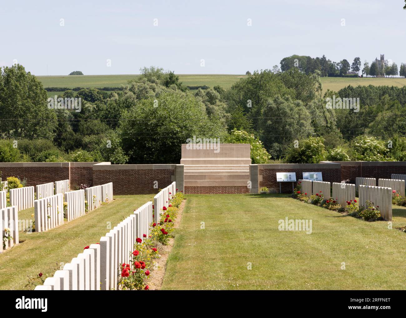 Ancre cwgc cemetery hi-res stock photography and images - Alamy