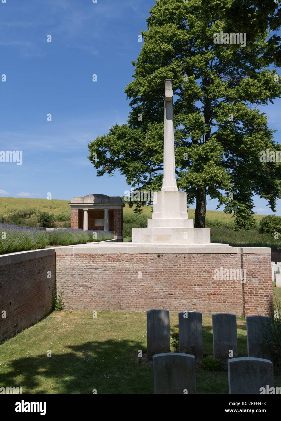 Ancre CWGC cemetery of the Great War Stock Photo - Alamy