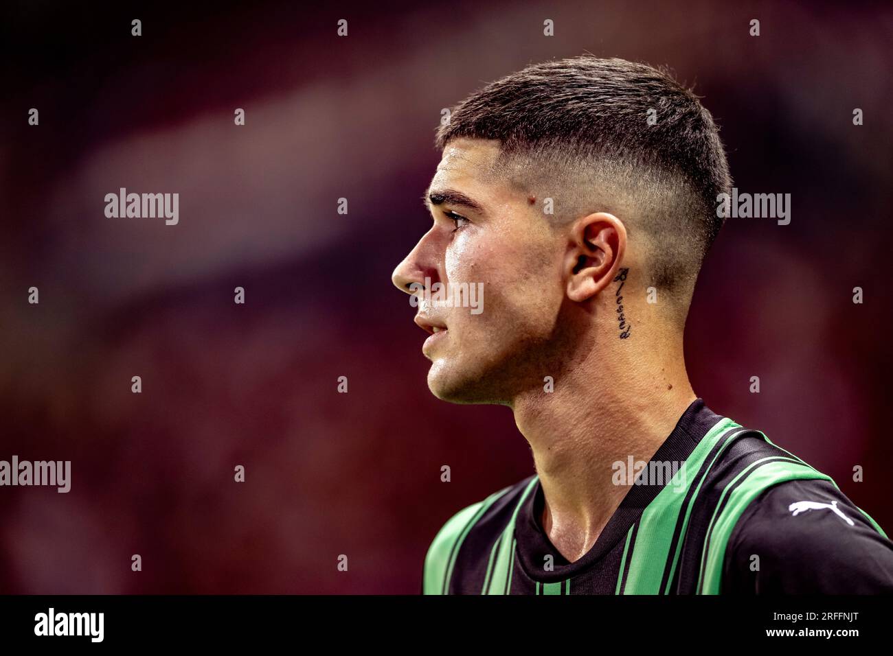 Parma, Italy. August 2, 2023, Cristian Volpato (Sassuolo) during the ...