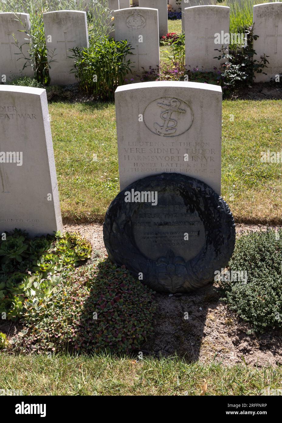Ancre CWGC cemetery of the Great War Stock Photo - Alamy
