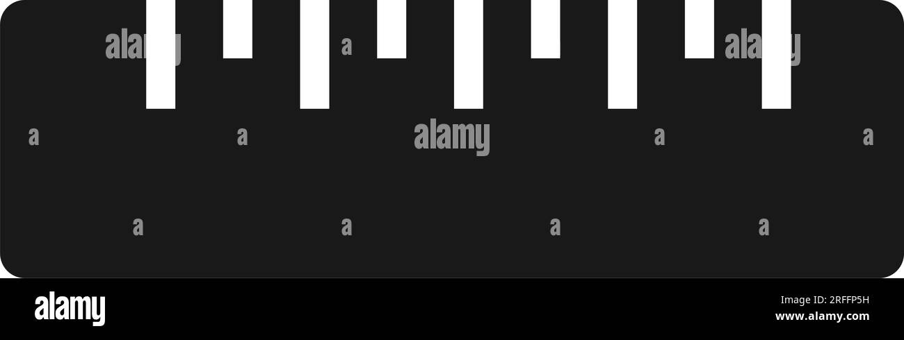 Ruler vector vectors hi-res stock photography and images - Alamy