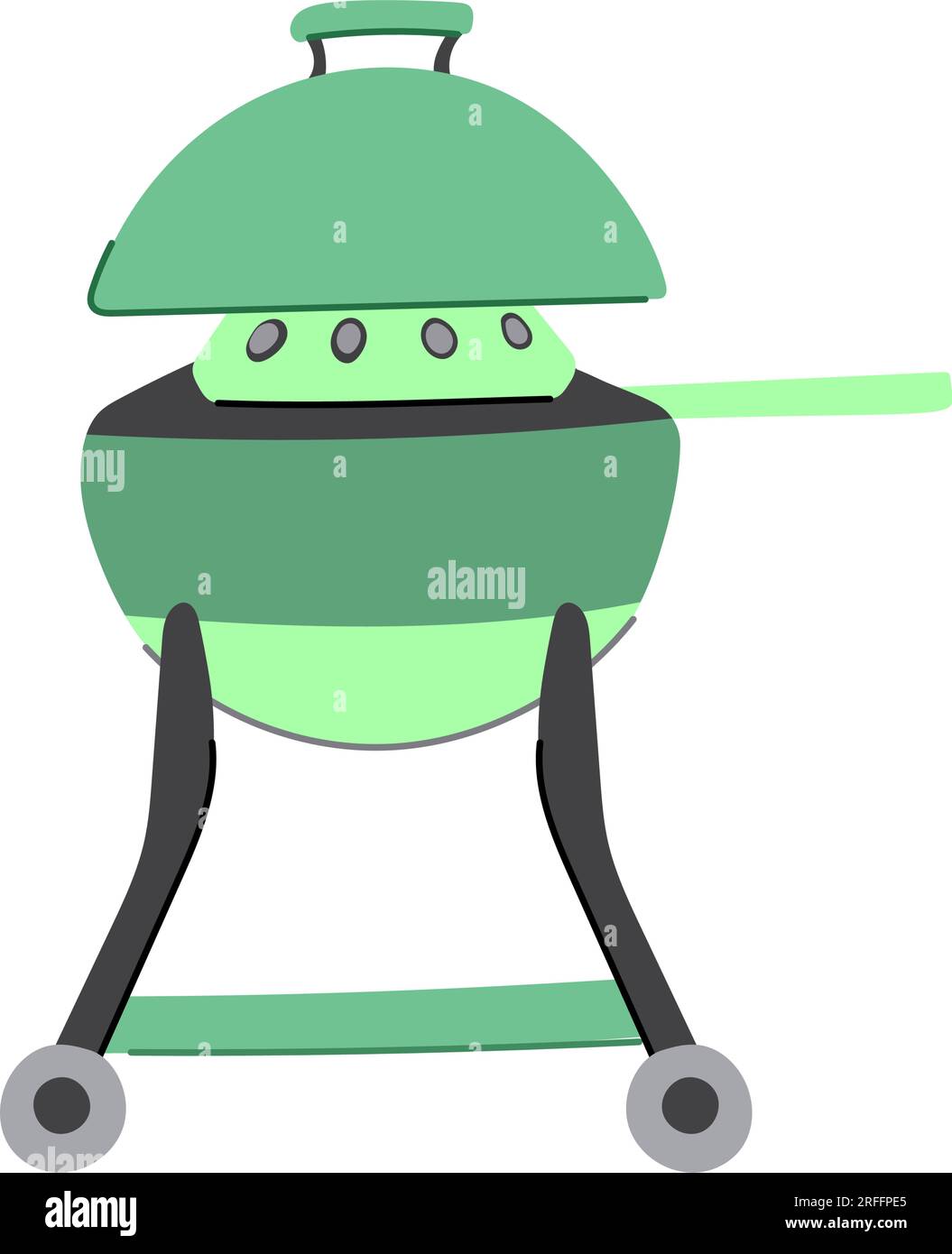 party grill bbq cartoon vector illustration Stock Vector Image & Art - Alamy