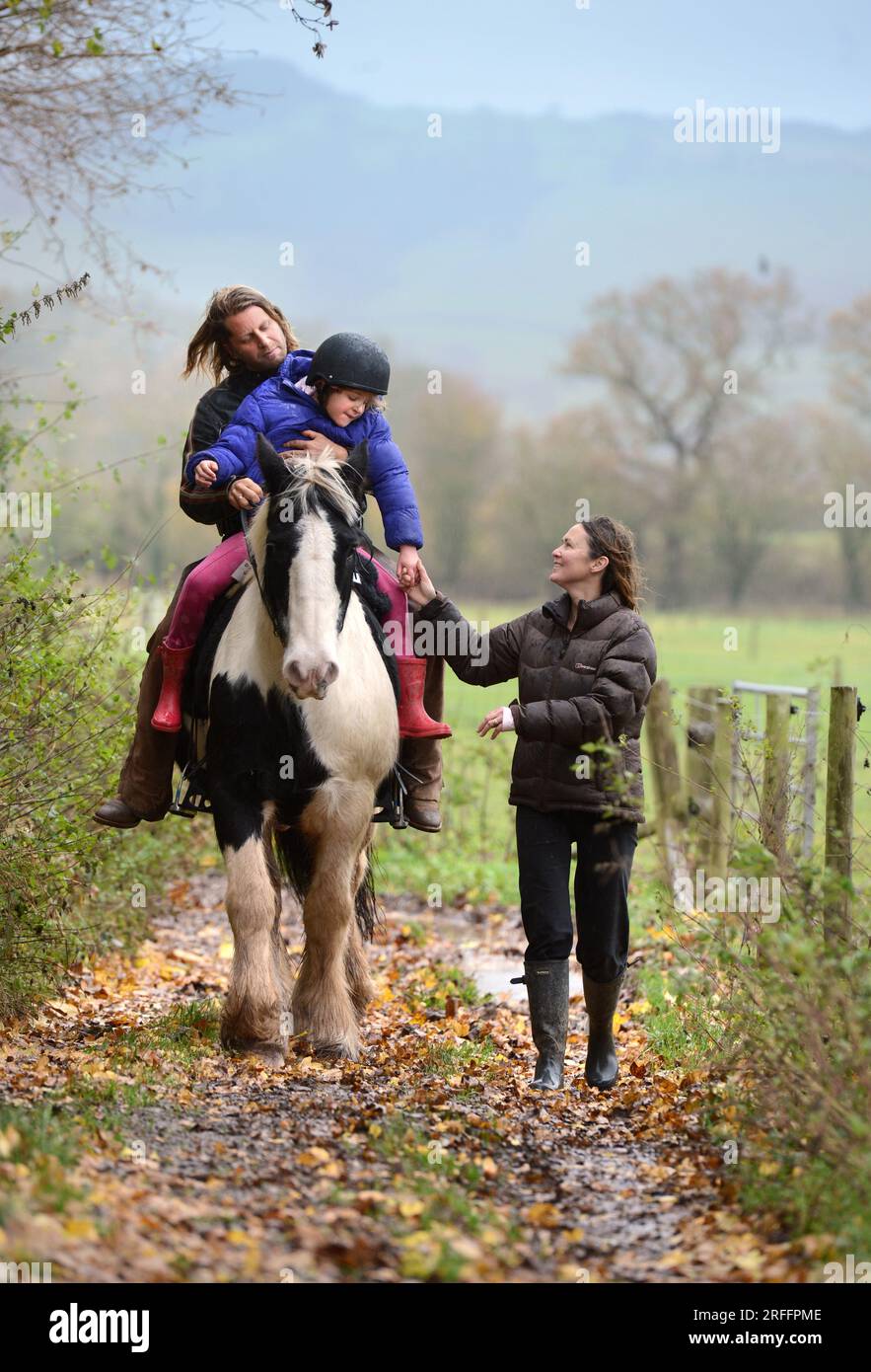 Rupert Isaacson who uses 'horse therapies' to help treat autistic ...