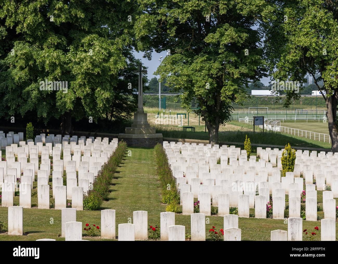 Croisilles British CWGC Cemetery of the Great War Stock Photo - Alamy