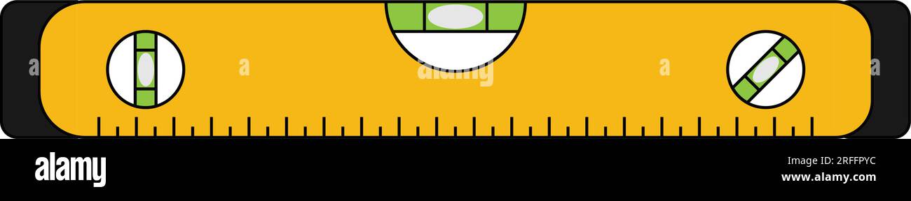 Construction level ruler icon vector illustration symbol design Stock ...