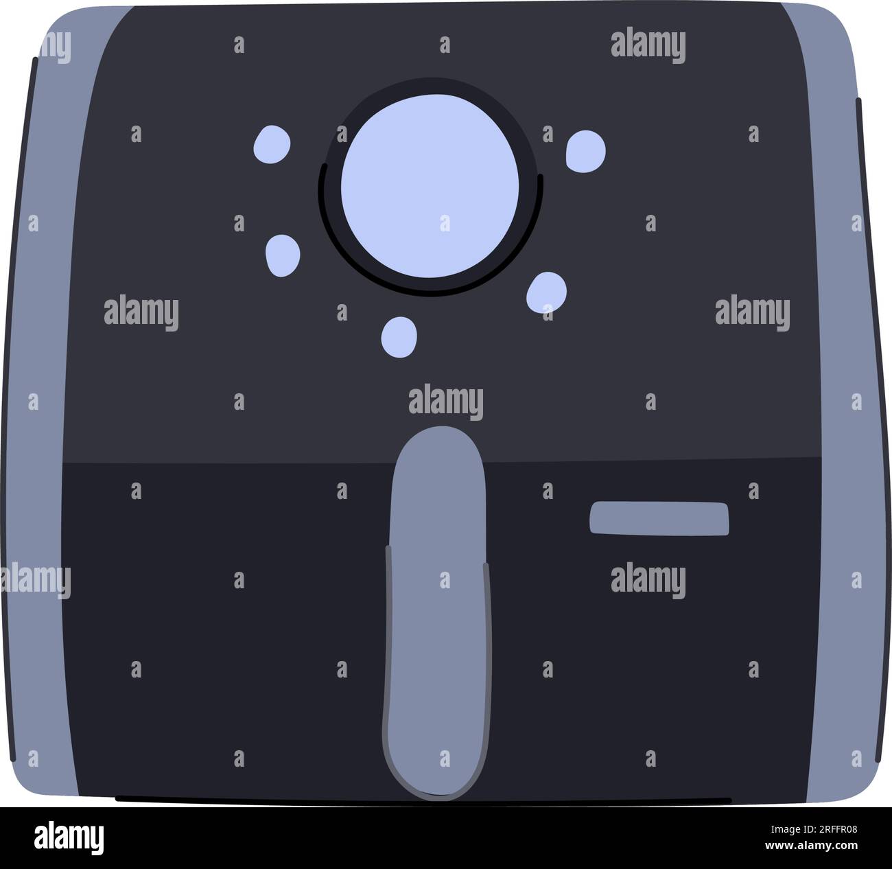 cook fryer cooking cartoon vector illustration Stock Vector Image & Art ...