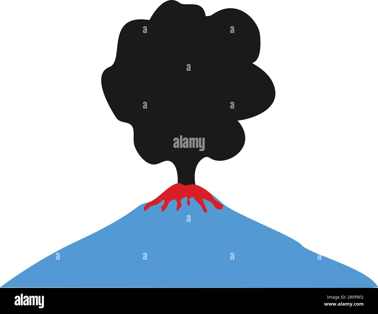 volcano icon vector illustration design Stock Vector Image & Art - Alamy