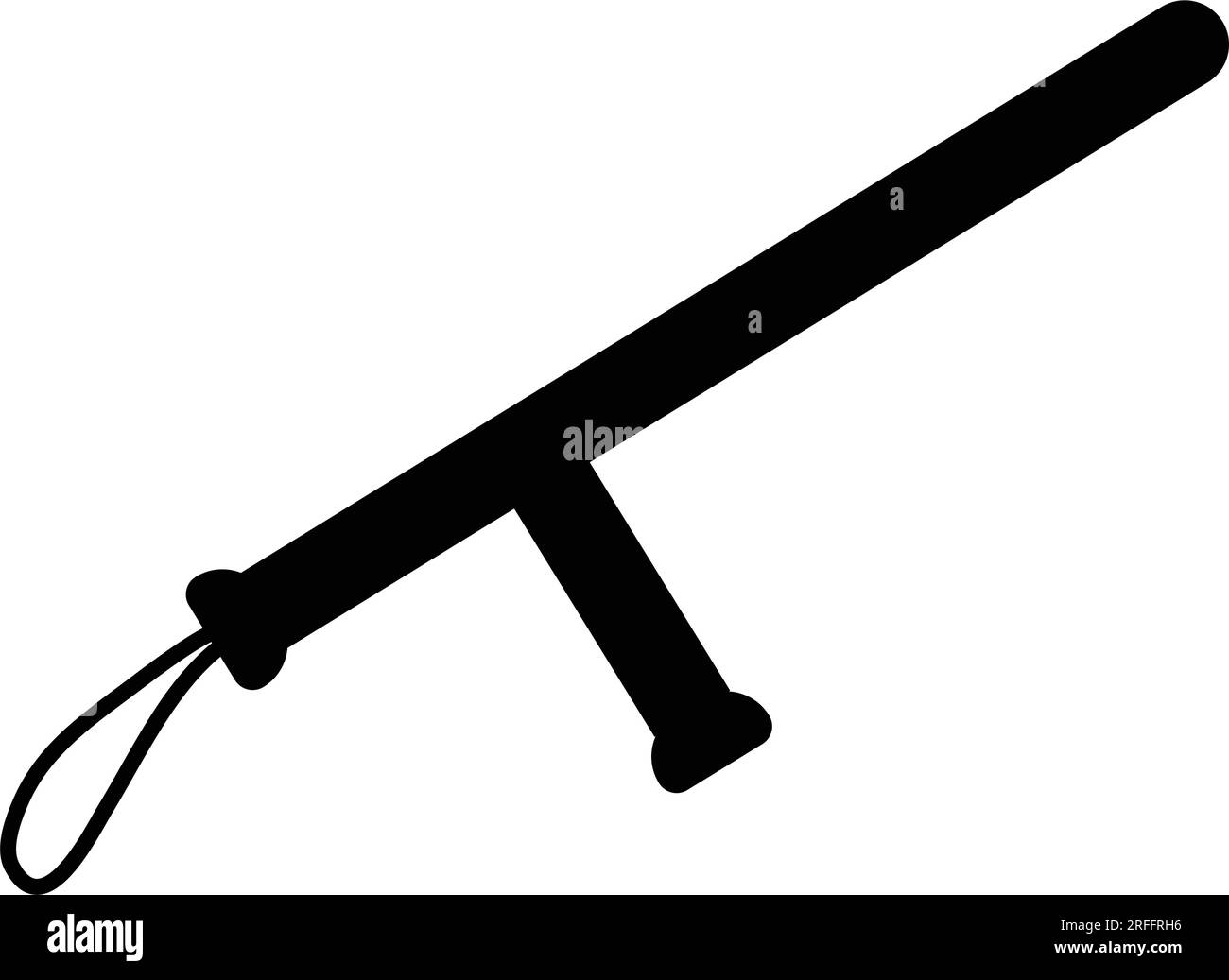 Police Batons icon, vector illustration symbol design Stock Vector ...