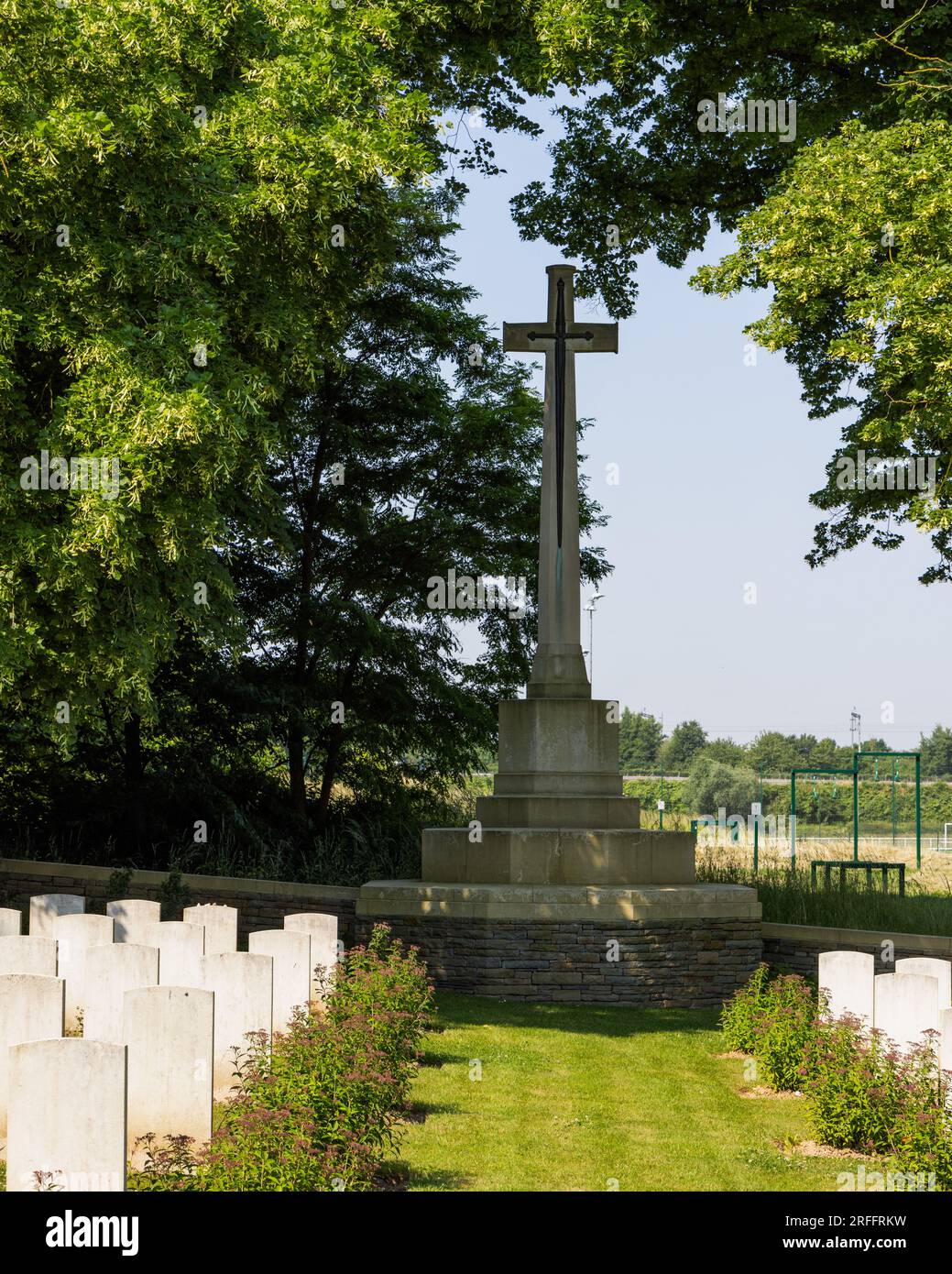 Croisilles British CWGC Cemetery of the Great War Stock Photo - Alamy