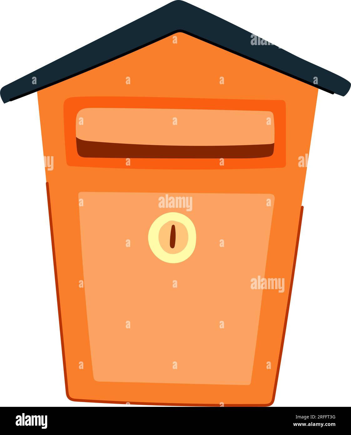 send mailbox mail cartoon vector illustration Stock Vector Image & Art ...
