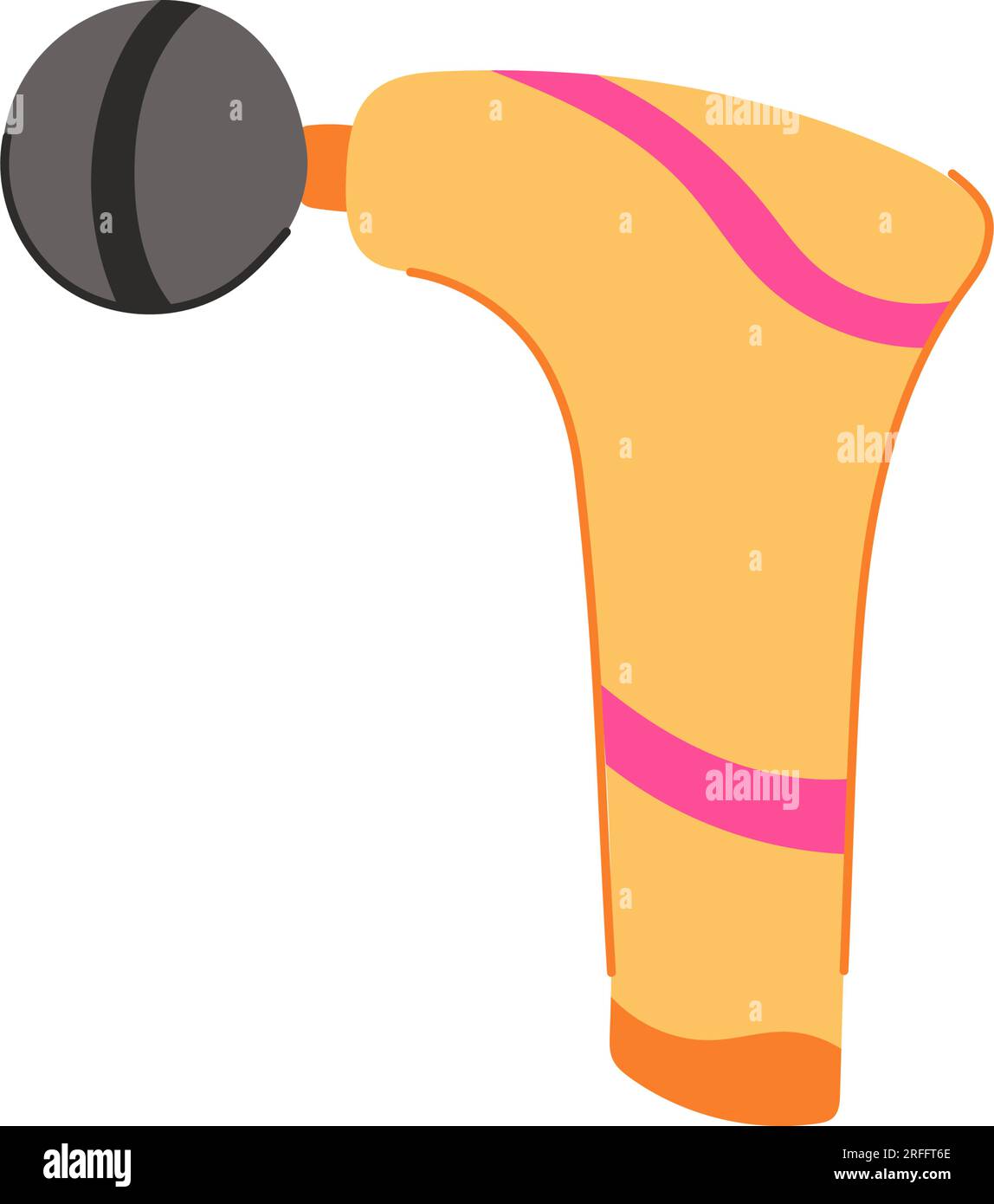 skin massage neck cartoon vector illustration Stock Vector Image & Art ...