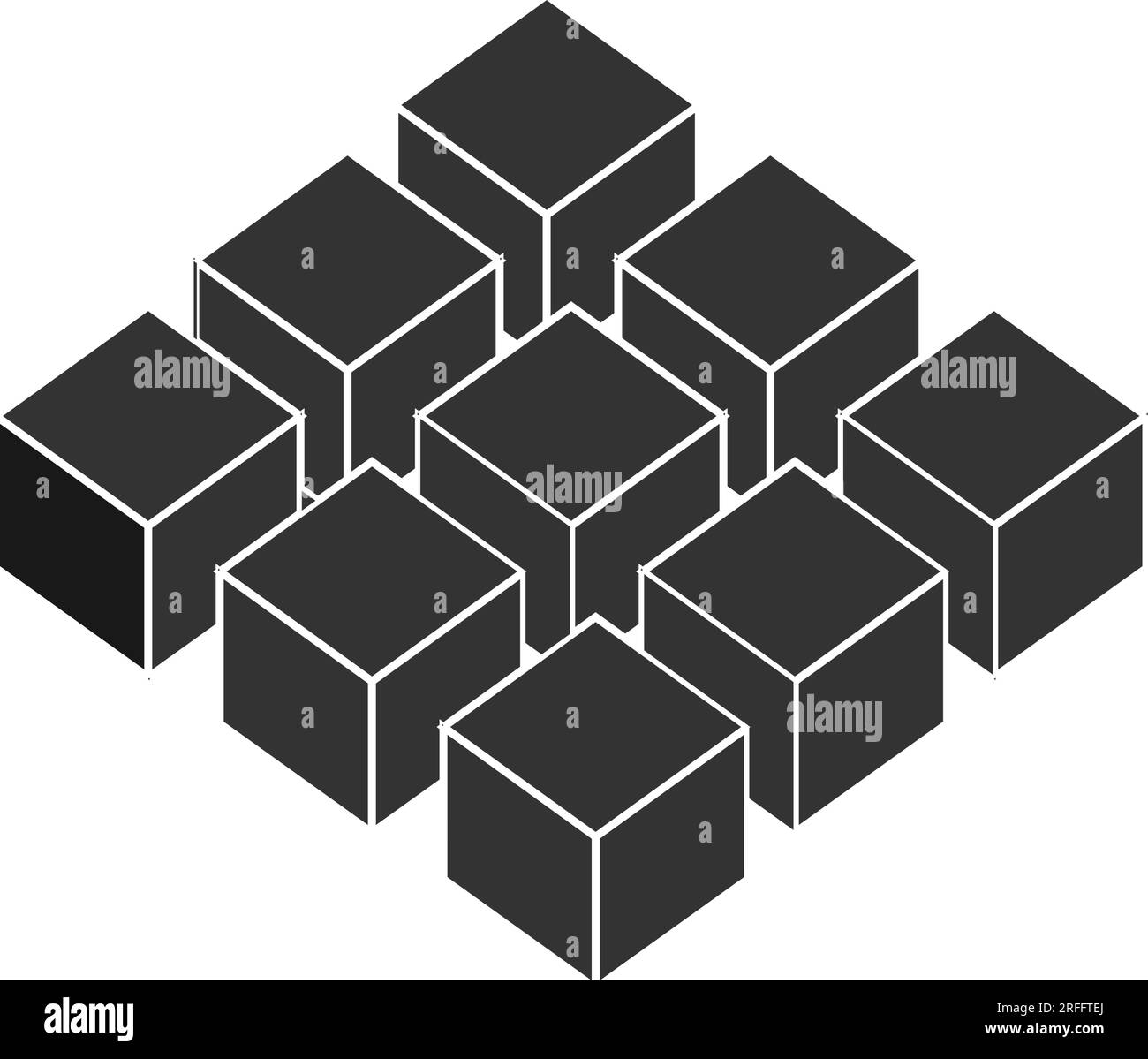 Block dimensions Stock Vector Images - Alamy