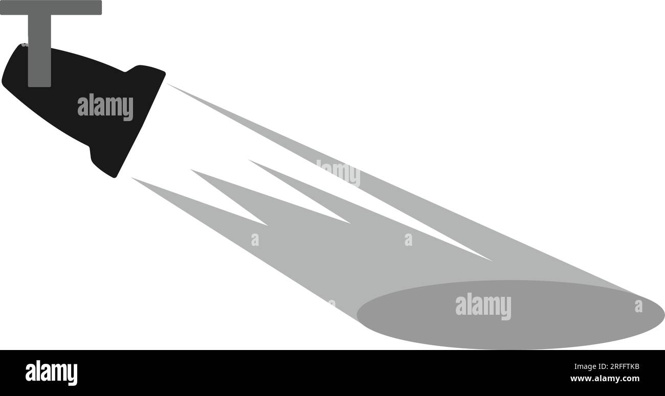 Spotlight icon vector illustration template design Stock Vector Image ...