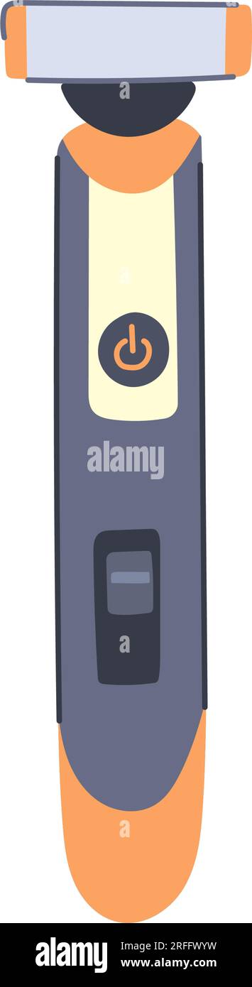 hair shaver electric cartoon vector illustration Stock Vector Image ...
