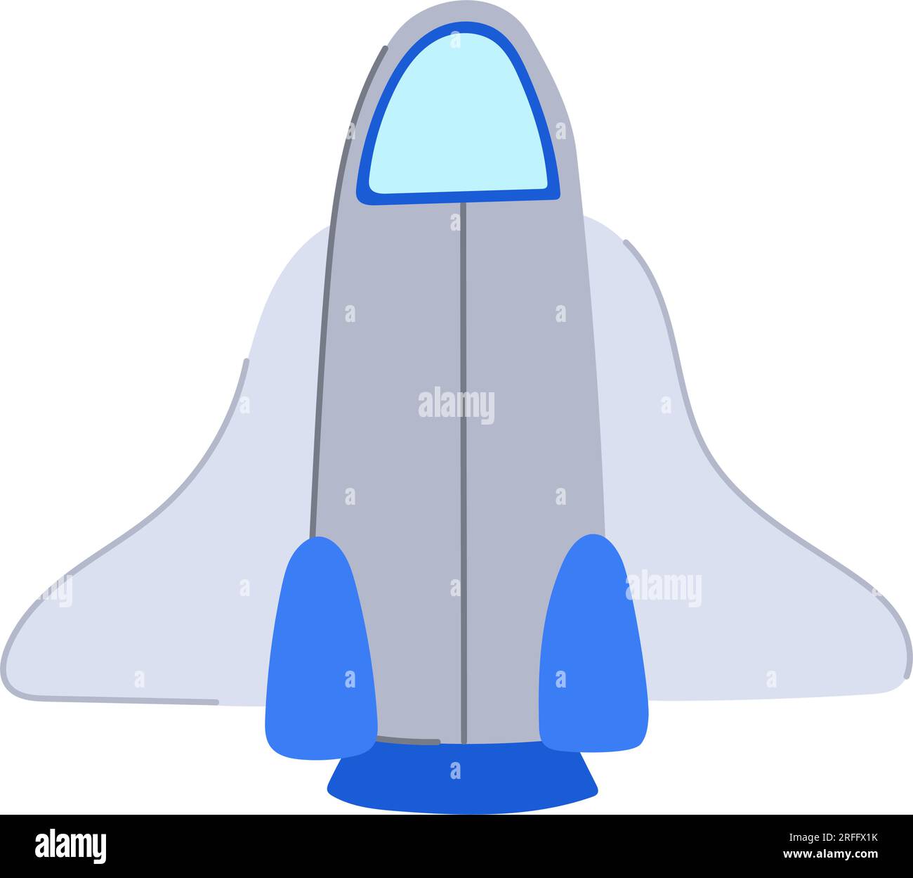 space rocket toy cartoon vector illustration Stock Vector Image & Art ...
