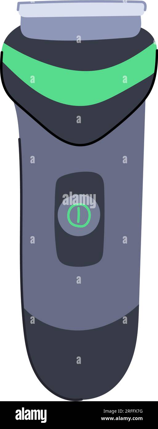 razor shaver electric cartoon vector illustration Stock Vector Image ...