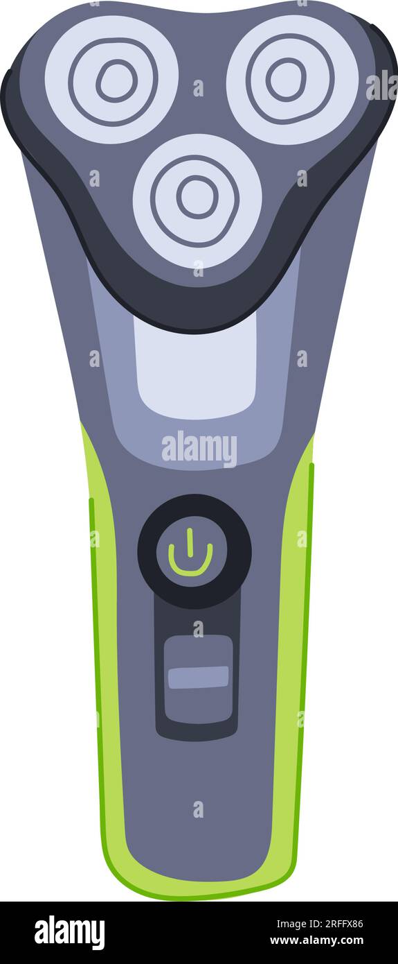 beard shaver electric cartoon vector illustration Stock Vector Image ...