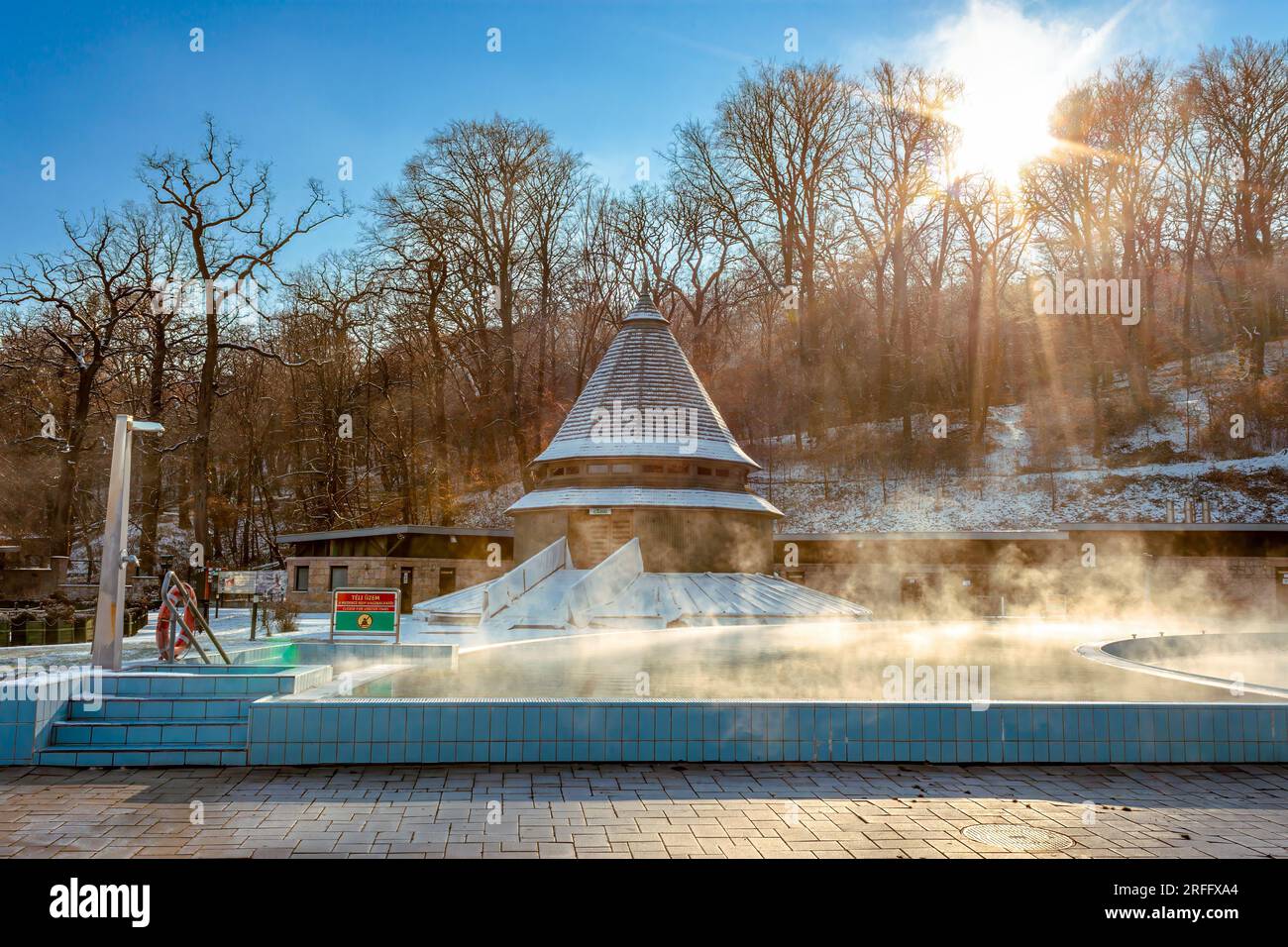 Miskolc-Tapolca - thermal bath in the rock Stock Photo - Alamy