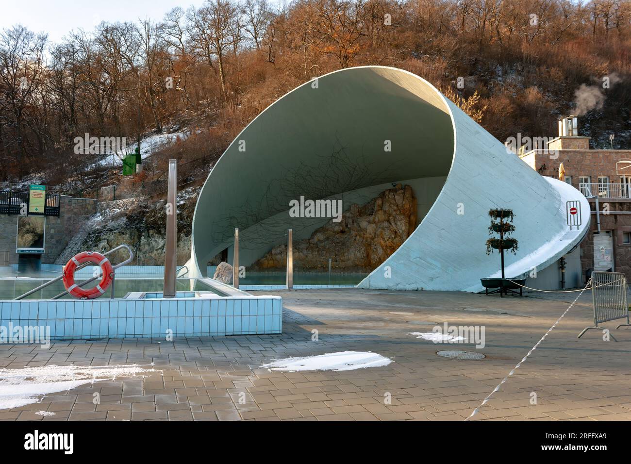 Miskolc-Tapolca - thermal bath in the rock Stock Photo - Alamy