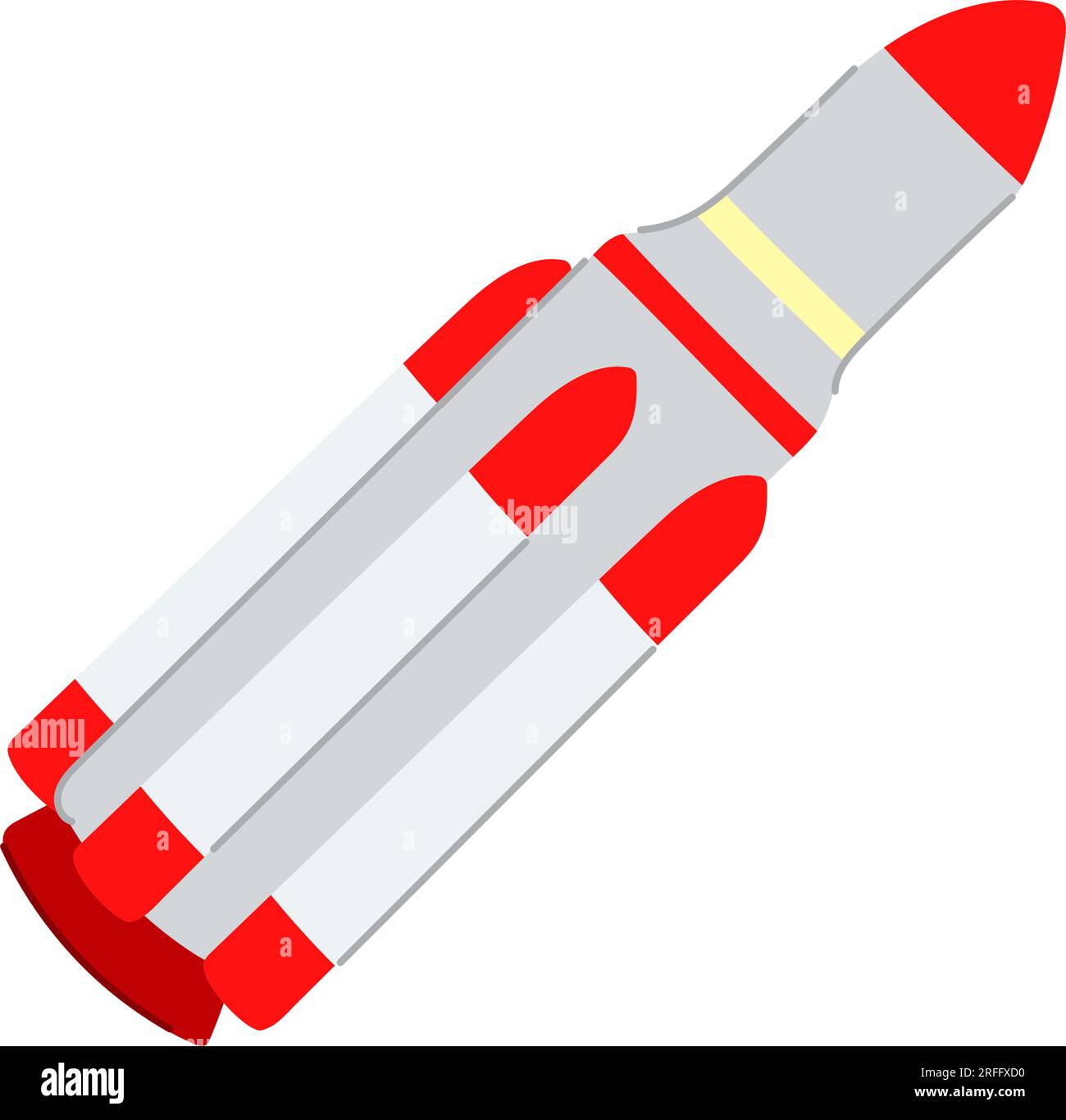 ship rocket toy cartoon vector illustration Stock Vector Image & Art ...