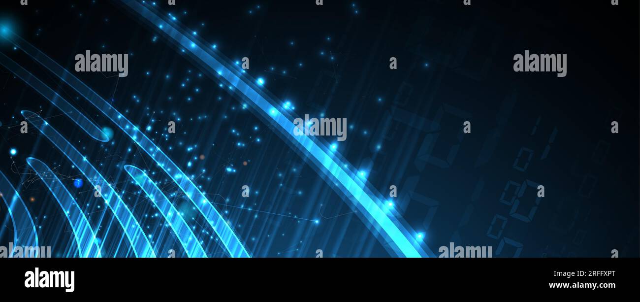 abstract futuristic fade computer technology business background Stock ...