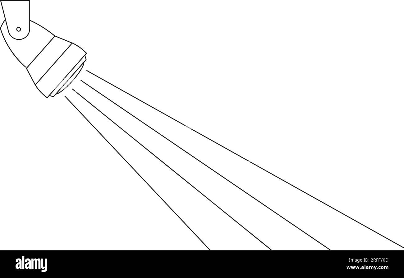 Spotlight icon vector illustration template design Stock Vector Image ...