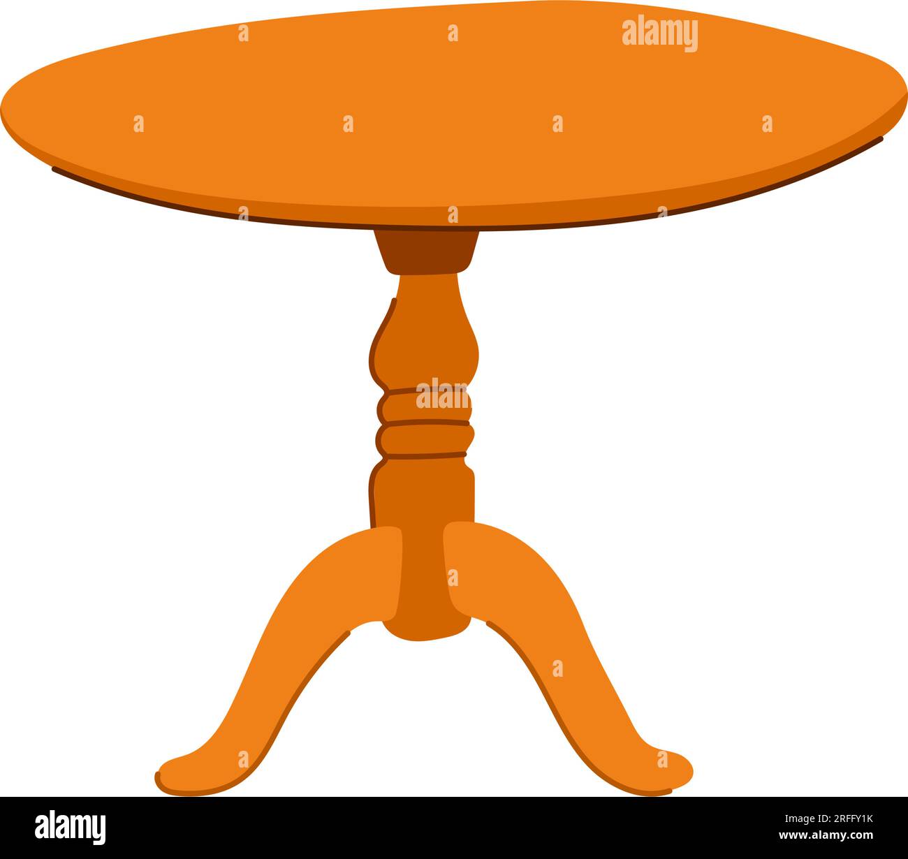 home table dining cartoon vector illustration Stock Vector Image & Art ...