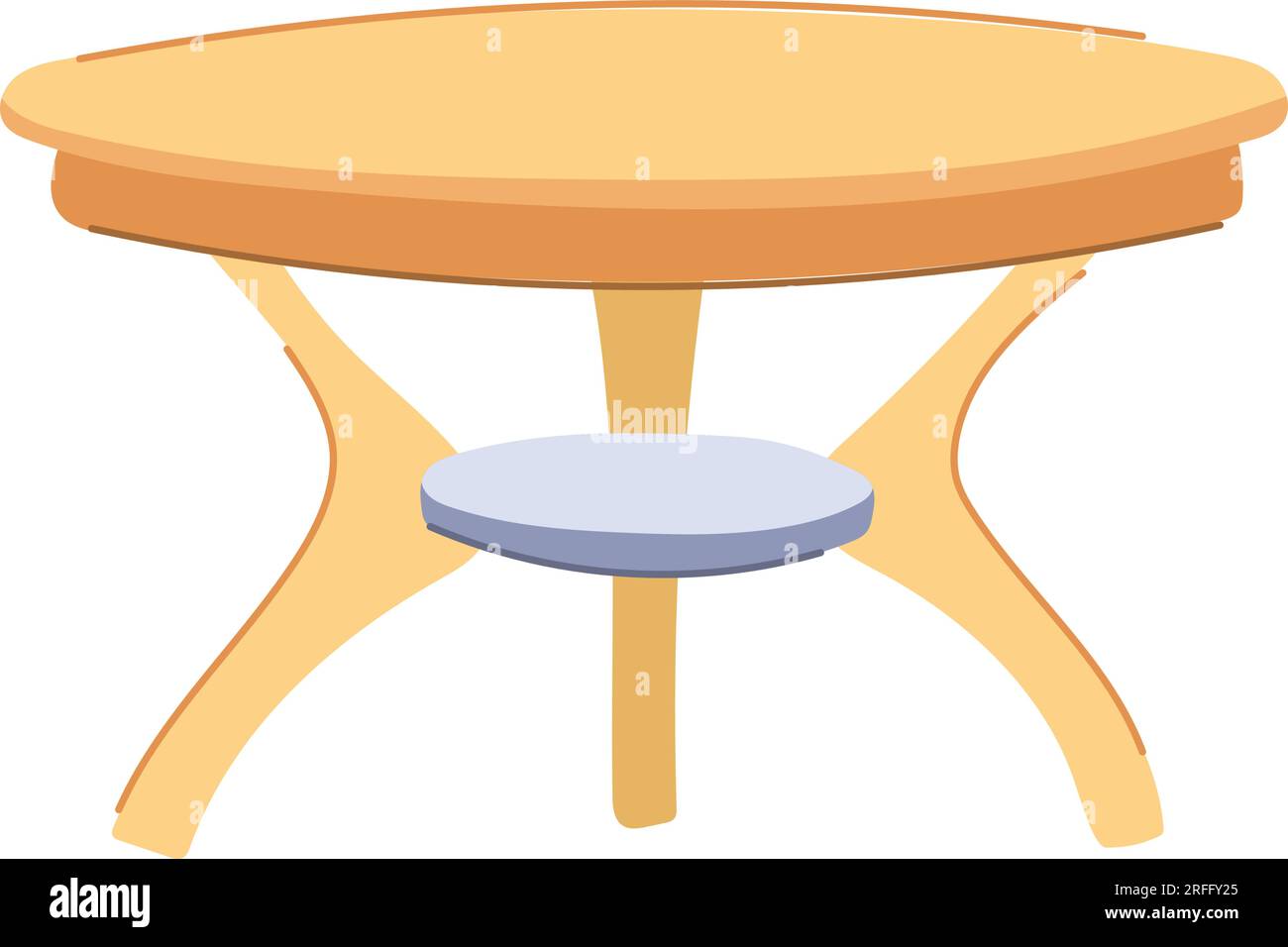 window table dining cartoon vector illustration Stock Vector Image ...