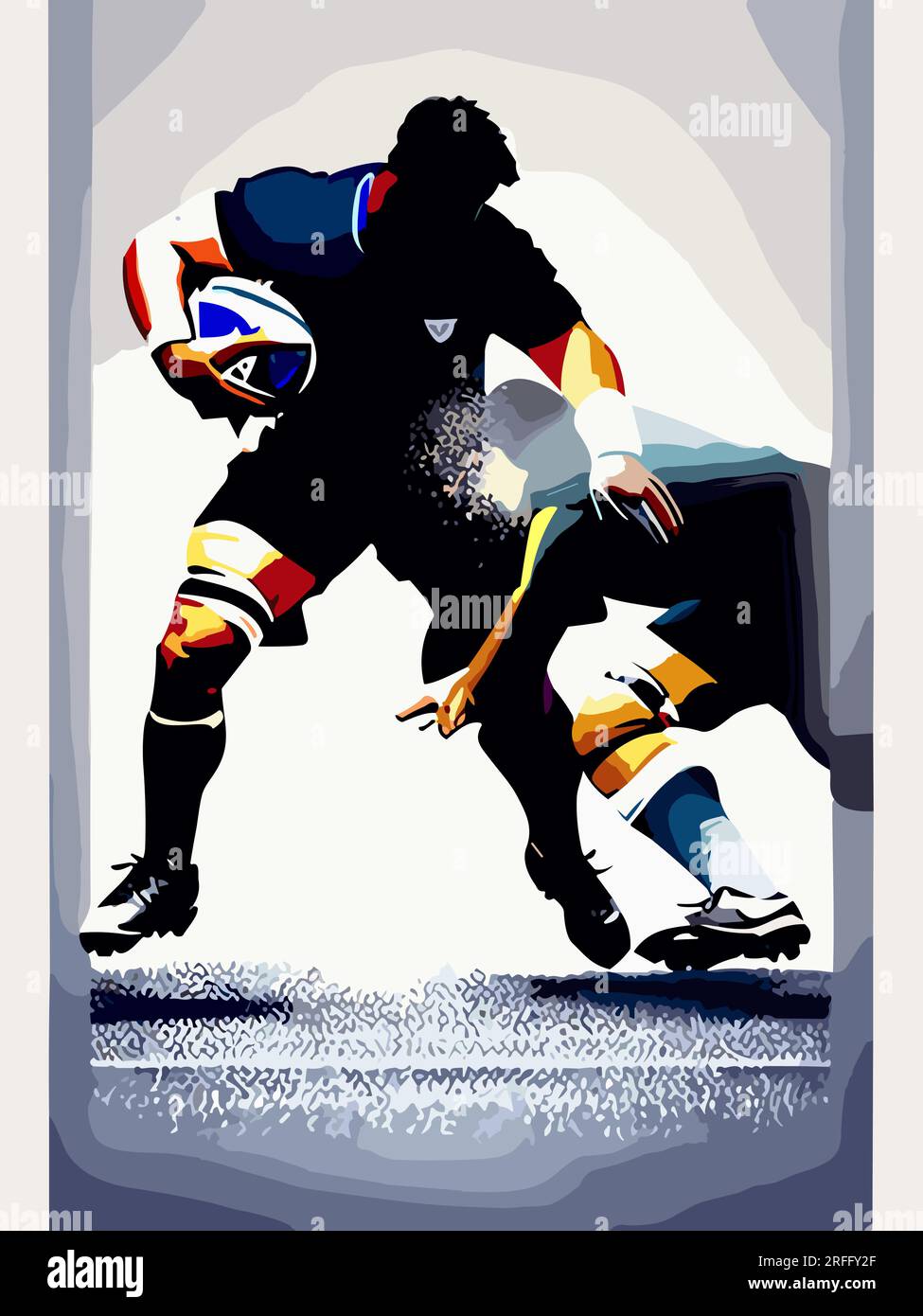 Rugby union team Stock Vector Images - Alamy