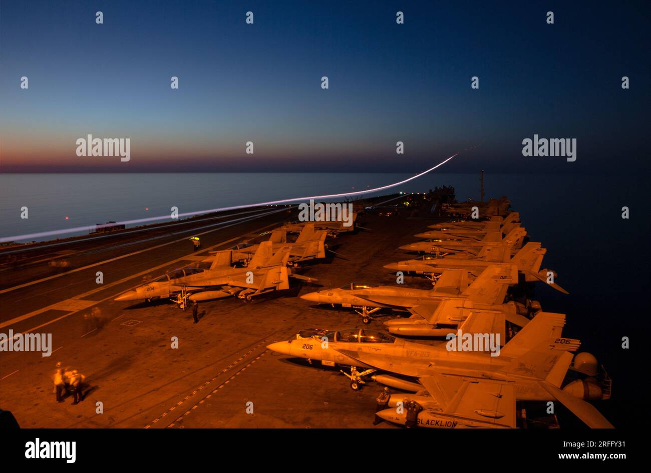 USS Gerald R. Ford (CVN 78), conducts flight operations in the Adriatic ...