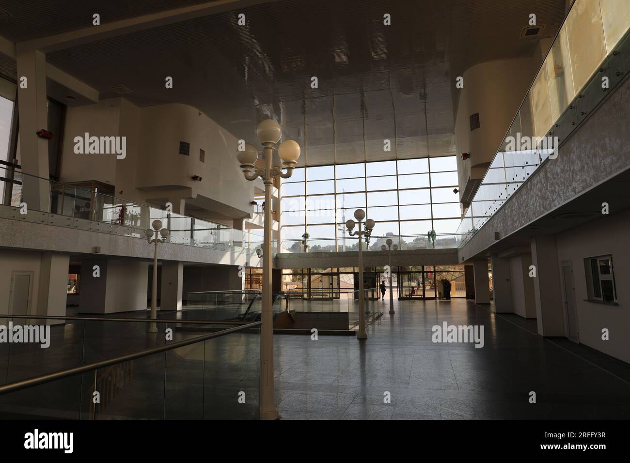 Interior of the sea terminal (image 2RF496D) in the port of Odesa ...