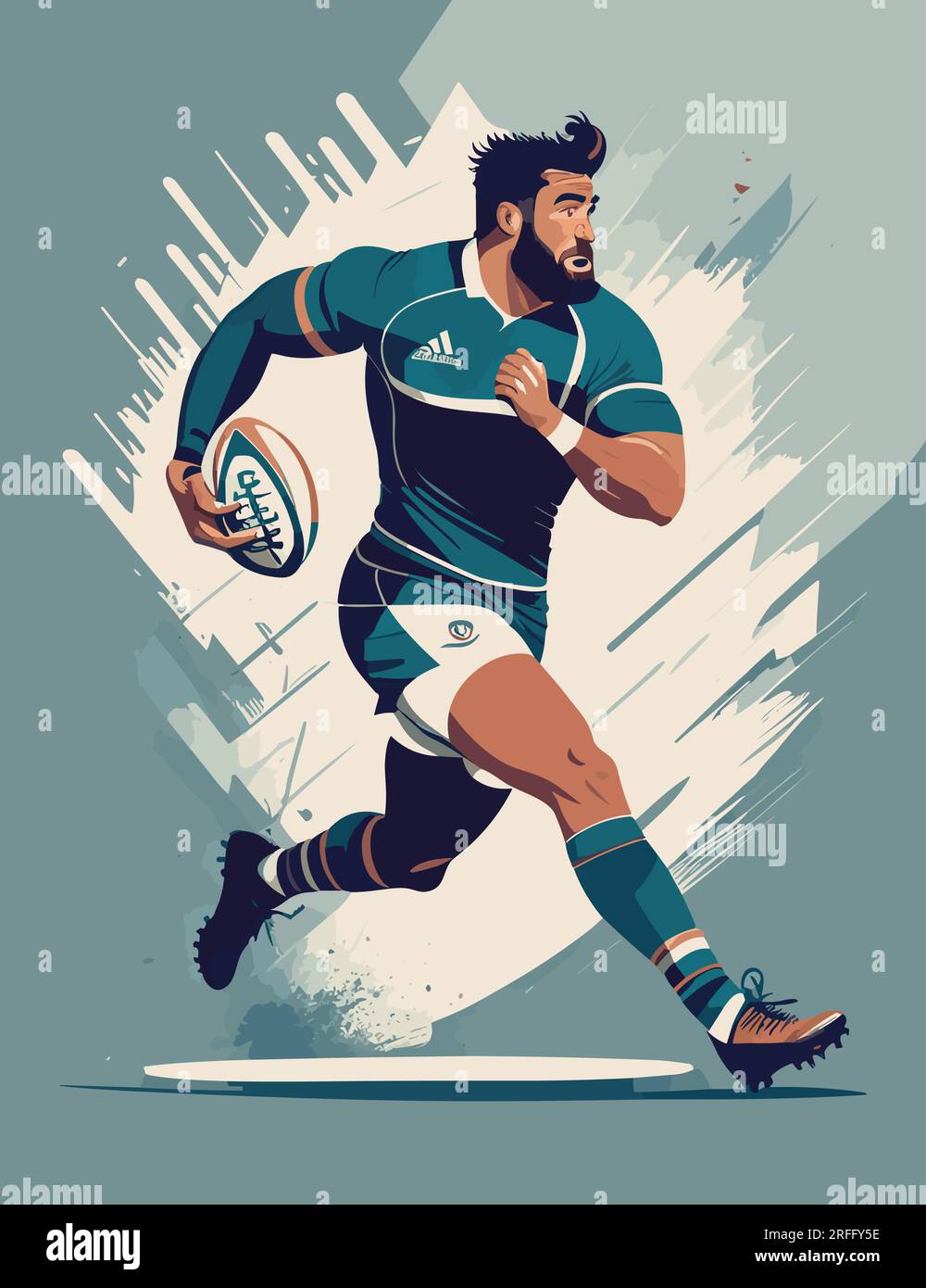 Rugby league Stock Vector Images - Alamy