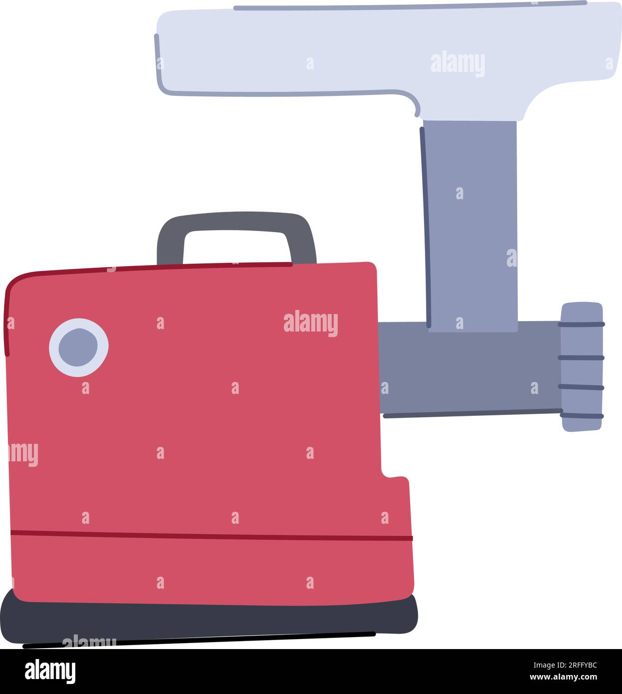 utensil meat grinder cartoon vector illustration Stock Vector Image ...