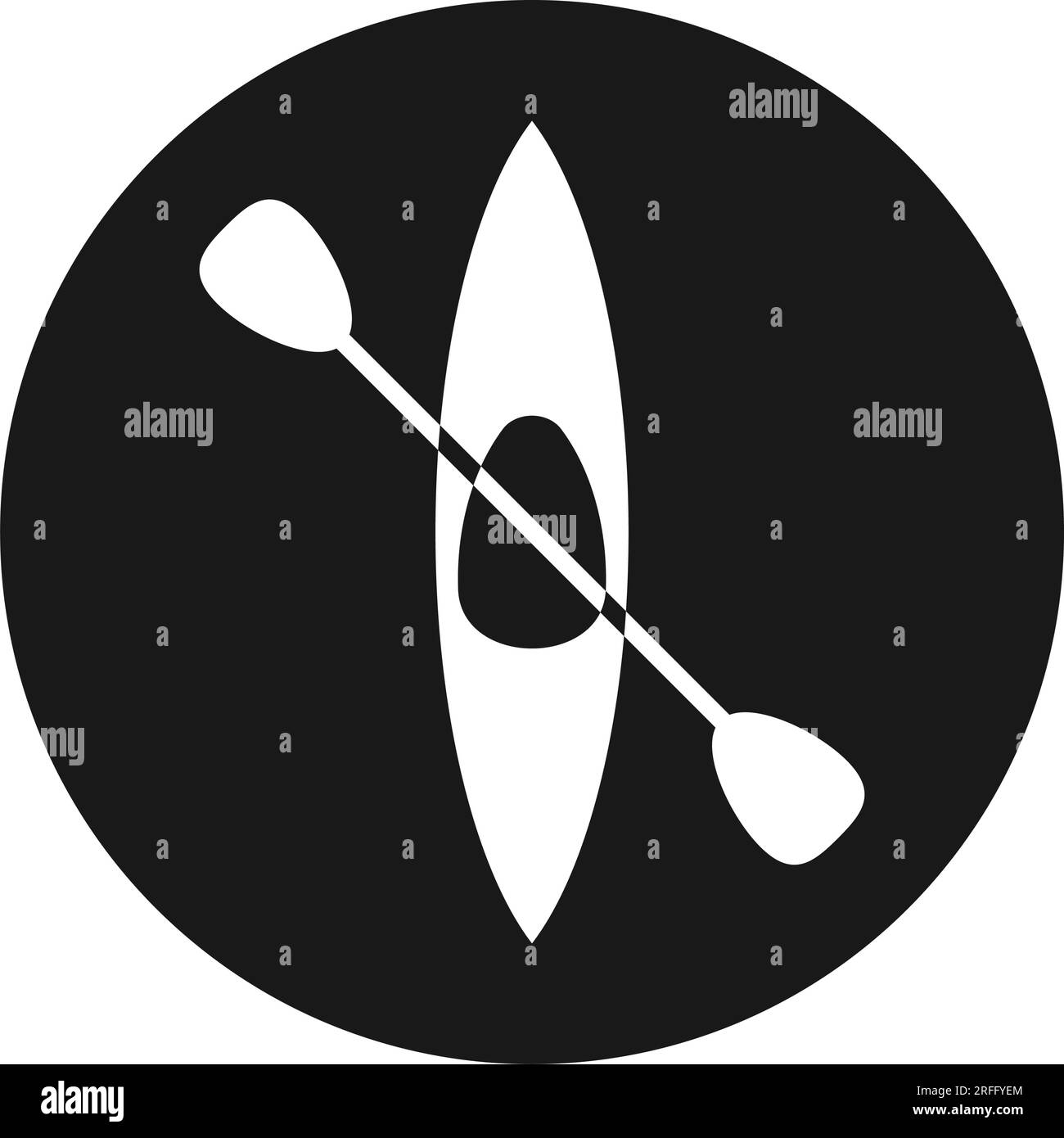 kayak sport icon vector illustration symbol design Stock Vector Image ...