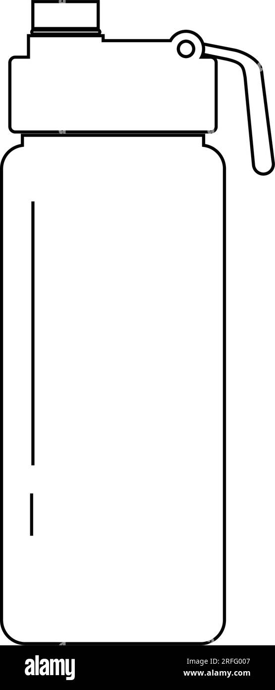 Drinking water bottles icon vector illustration template design Stock ...