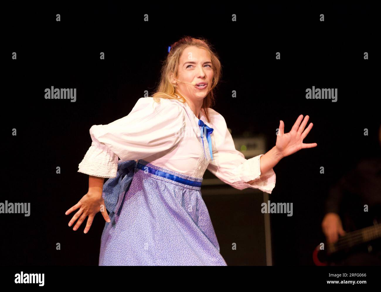 Edinburgh,UK, August 2nd 2023: Erin Armstrong stars as Lena Zavaroni at ...