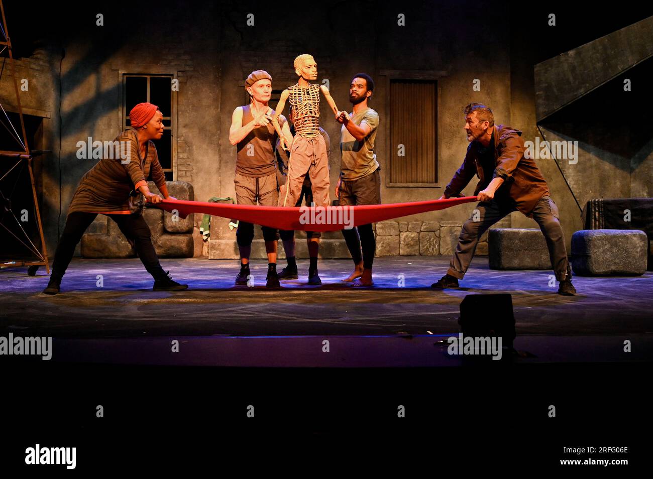 Edinburgh, Scotland, UK. 3rd Aug 2023. Edinburgh Fringe: The ensemble ...