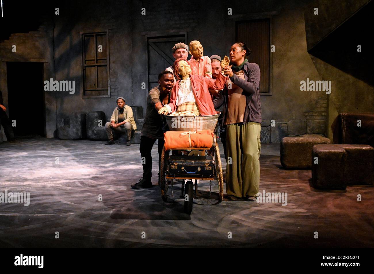 Edinburgh, Scotland, UK. 3rd Aug 2023. Edinburgh Fringe: The ensemble ...