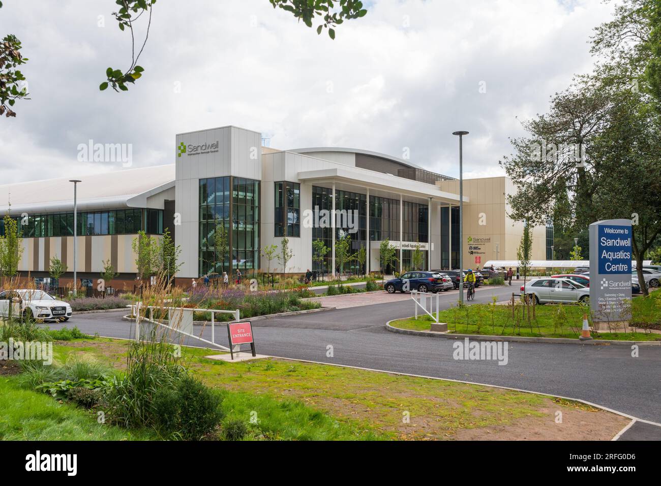 The Sandwell Aquatics Centre was built for the Birmingham 2022 ...