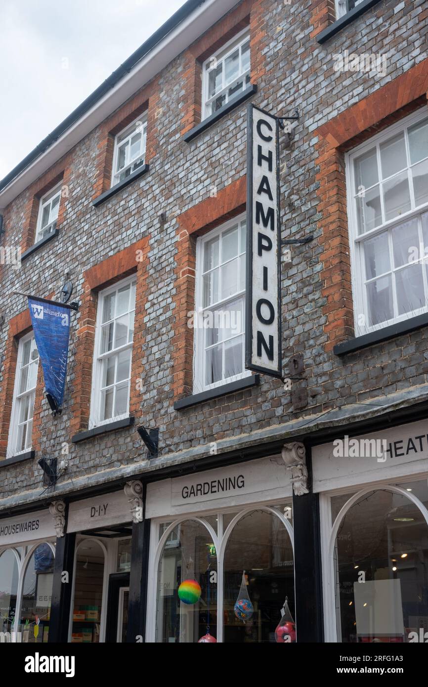 Champion hardware store sign hi-res stock photography and images - Alamy