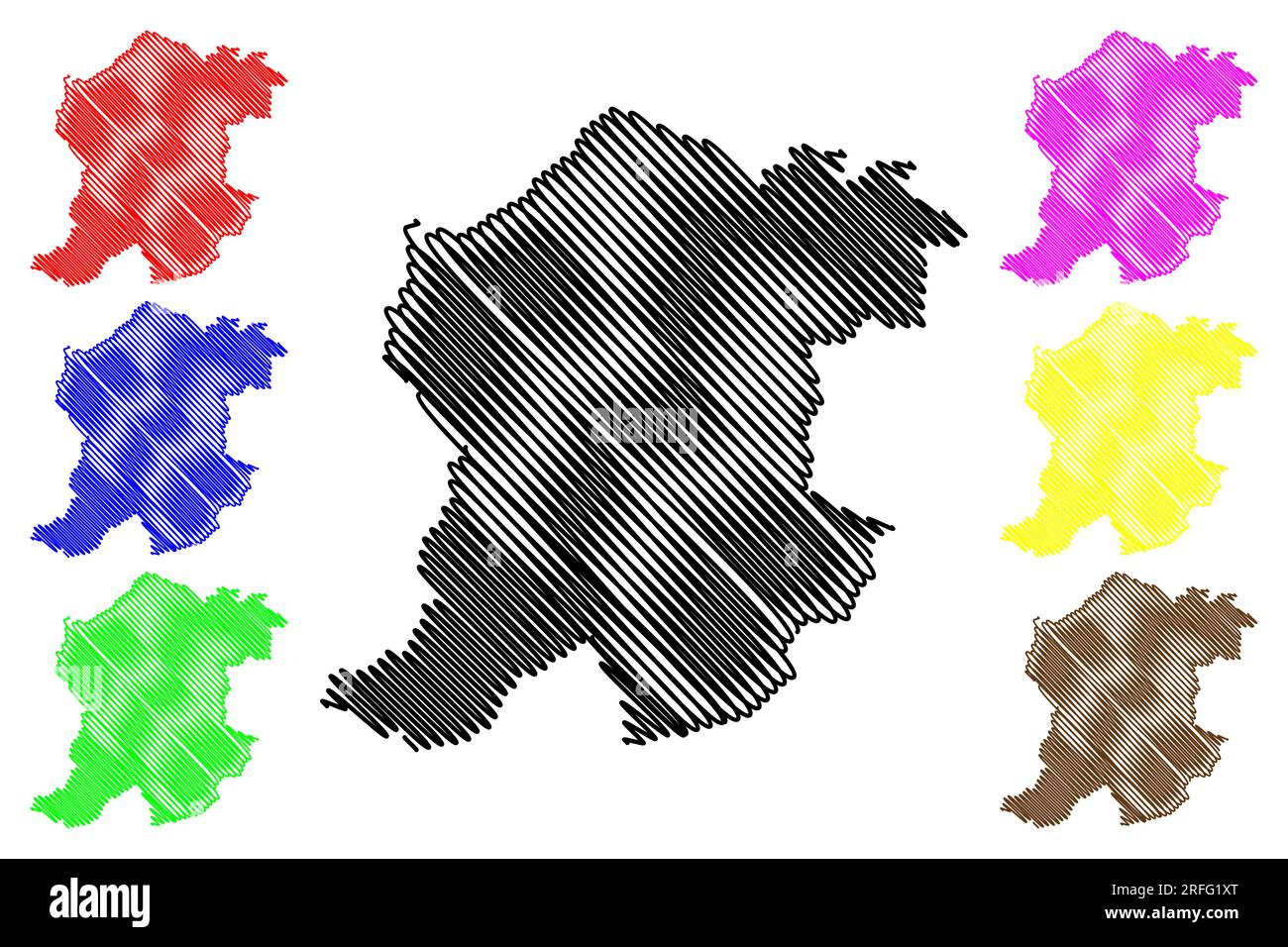 Sandwell outline map hi-res stock photography and images - Alamy
